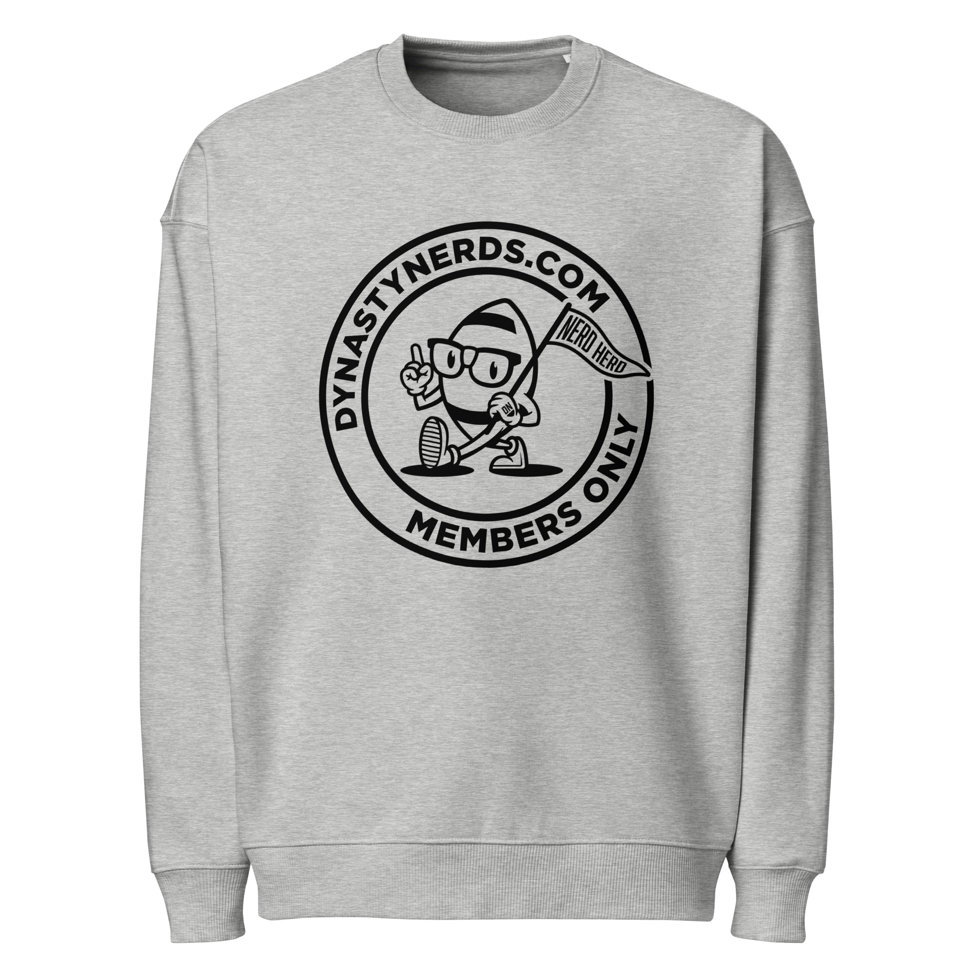 Dynasty Nerds Members-Only Unisex organic oversized sweatshirt ...