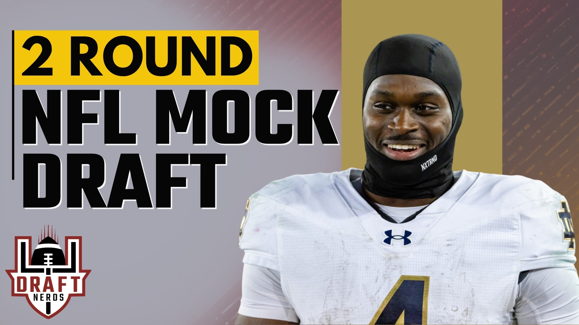 Full 2-Round NFL Mock Draft! NFL Draft Podcast EP. 24 - Dynasty Nerds